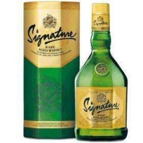 Signature Whiskey 750ml – Thirsty Liquor Papakura